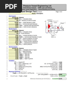 Nozzle Load Calculation Spreadsheet | PDF | Microsoft Excel | Spreadsheet