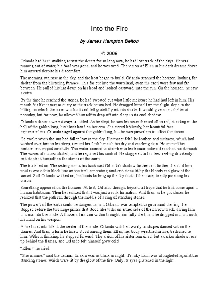 Into The Fire | PDF | Nature