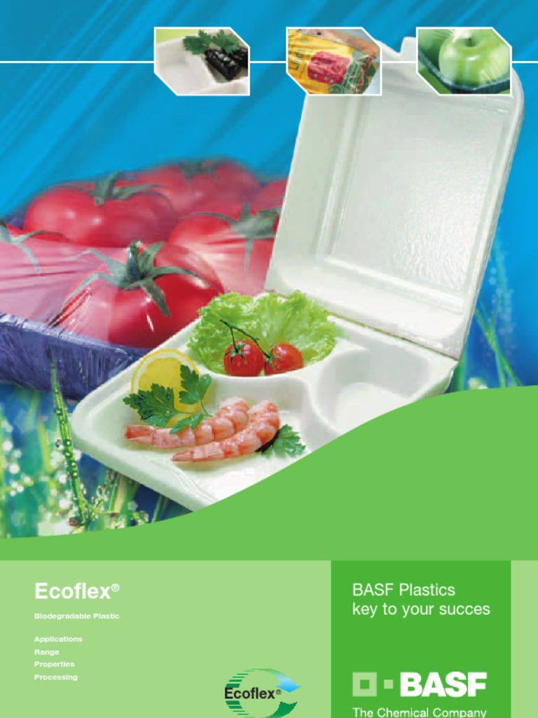 Ecoflex Brochure | PDF | Biodegradation | Plastic