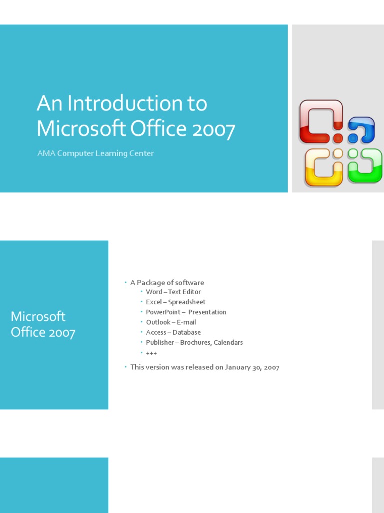 Introduction To MSWORD | PDF | Microsoft Word | Microsoft Office