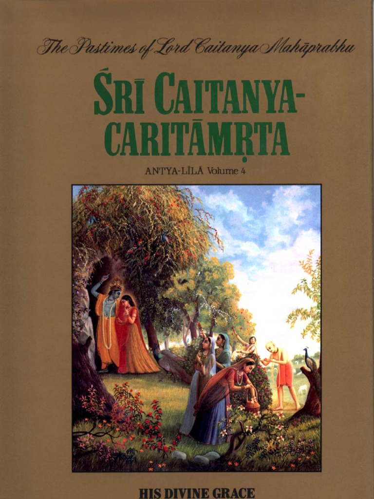 CC Antya-Lila 4 | PDF | Indian Poetics | Krishna