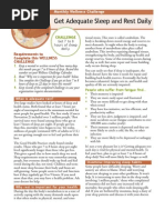 Sleep Hygiene Checklist | PDF