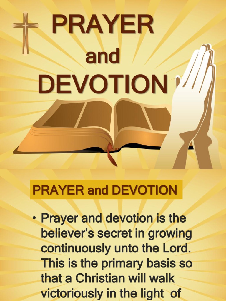 Prayer and Devotion | PDF | Prayer | Jesus