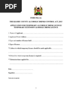KPLC Application Form | PDF