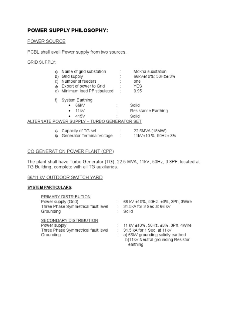 Pcbl-Mundra Electrical | PDF | Electrical Substation | Electric Power ...