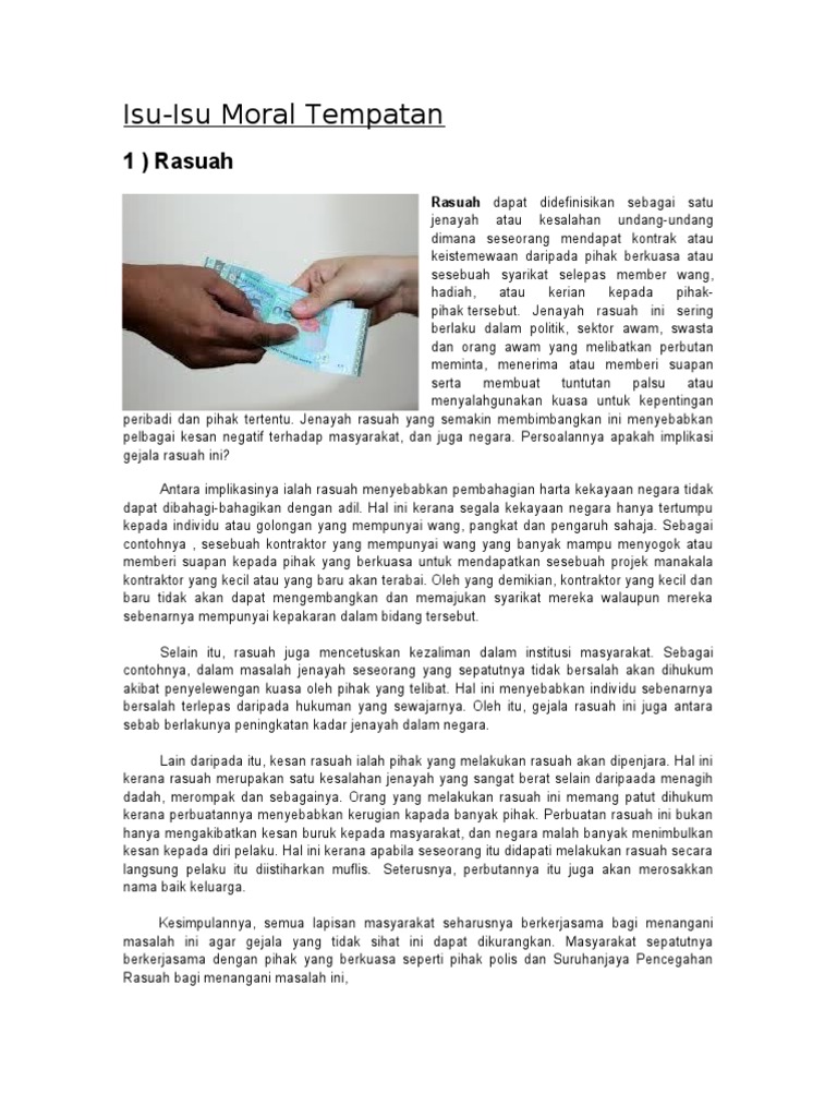 Isu Isu Moral | PDF