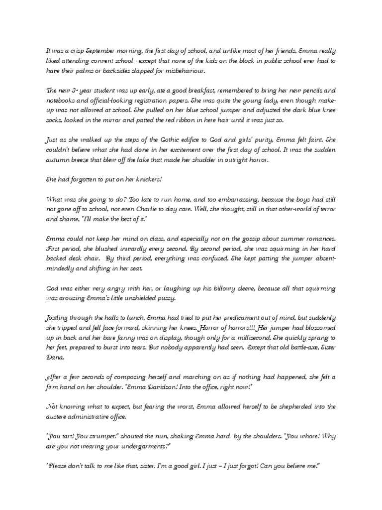 Emma's Knickers | PDF | Poetry