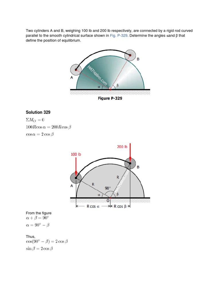 Equilibrium of Parallel Force Systems | PDF | Crane (Machine ...