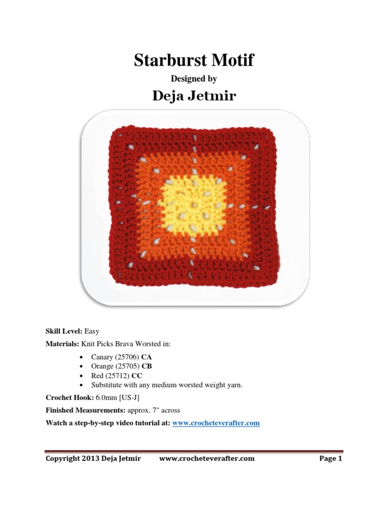 Starburst Pattern | PDF | Teaching Methods & Materials