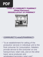 Pharmacy Layout Design Guide | PDF | Pharmacy | Prescription Drugs