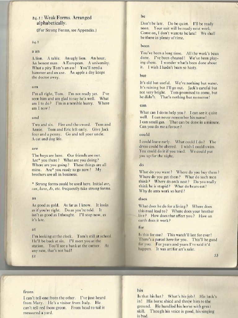 Modern English Pronunciation Practice | PDF