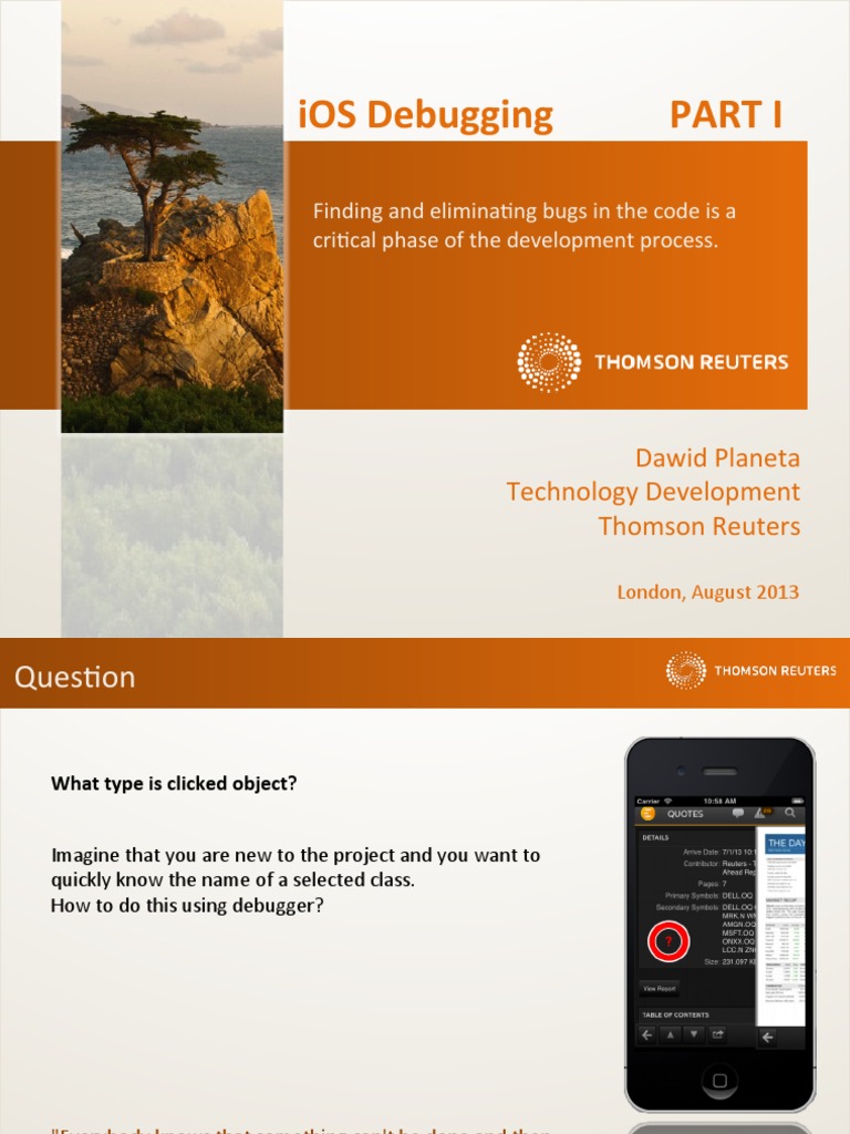 iOS Debugging | PDF | Xcode | Compiler
