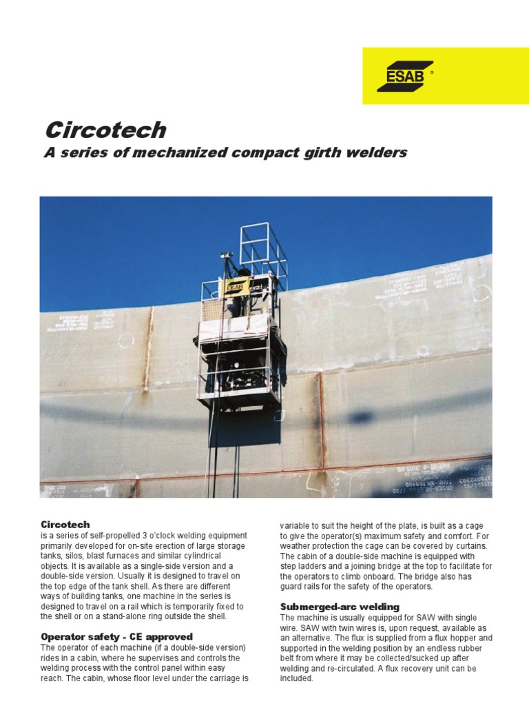 Circotech System | PDF | Welding | Construction