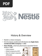 Introduction: Nestlé Was Founded in 1866 by Henri Nestlé and | PDF ...