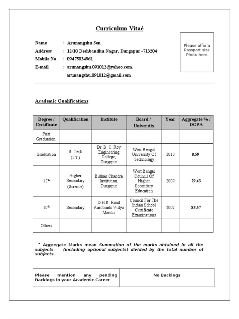 TCS Resume and Academic Projects Guide | PDF