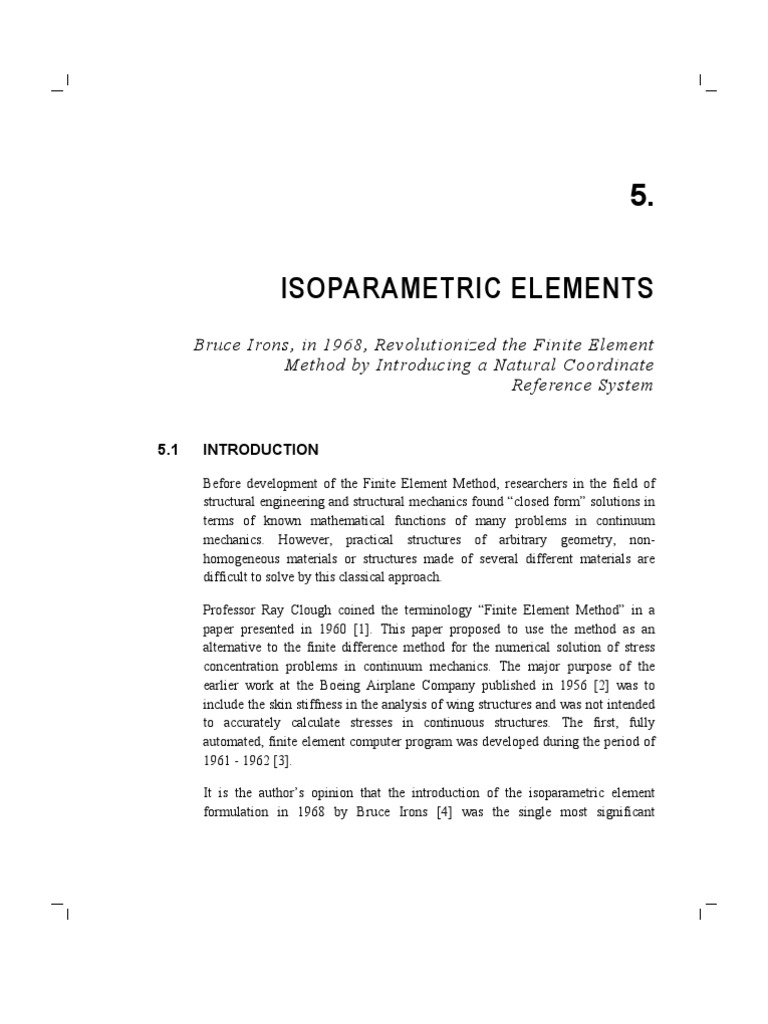 Isoparametric Finite Element Analysis | PDF | Finite Element Method | Numerical Analysis