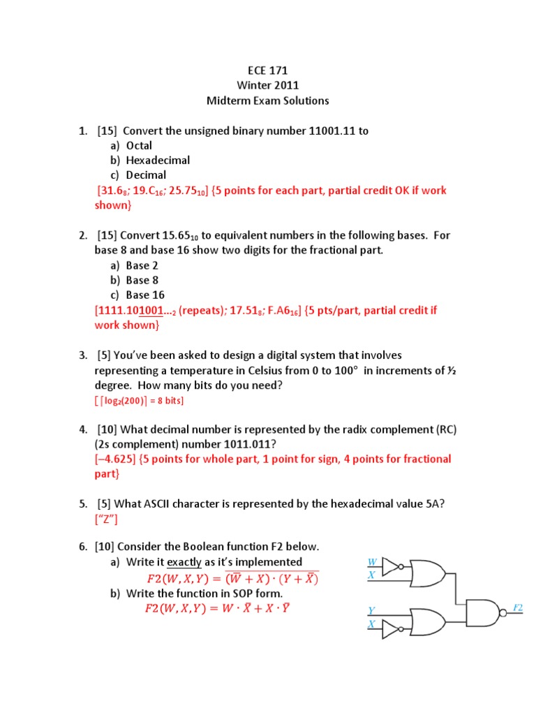 Midterm Exam Solutions | PDF | Encodings | Theory Of Computation