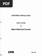 Basic Electrical Knowledge Test Answers | PDF | Volt | Watt