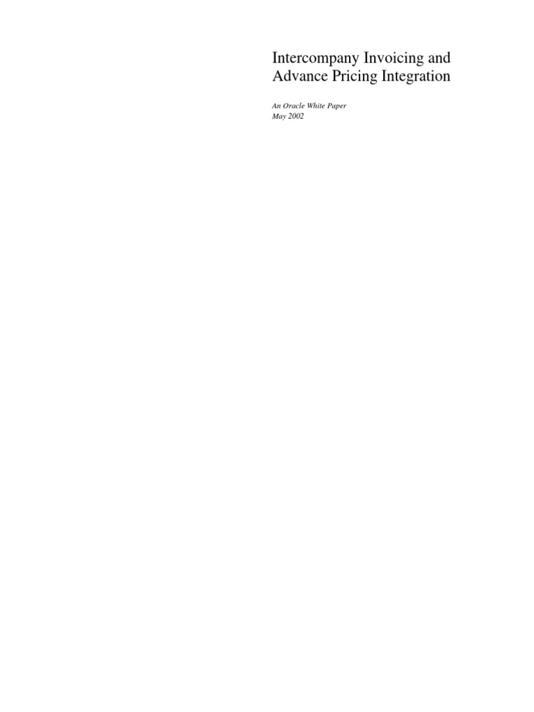Intercompany Invoicing | PDF | Invoice | Application Programming Interface