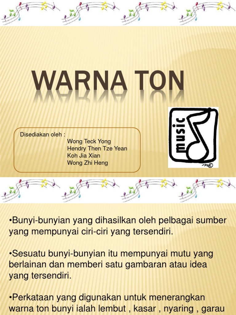 Warna Ton | PDF