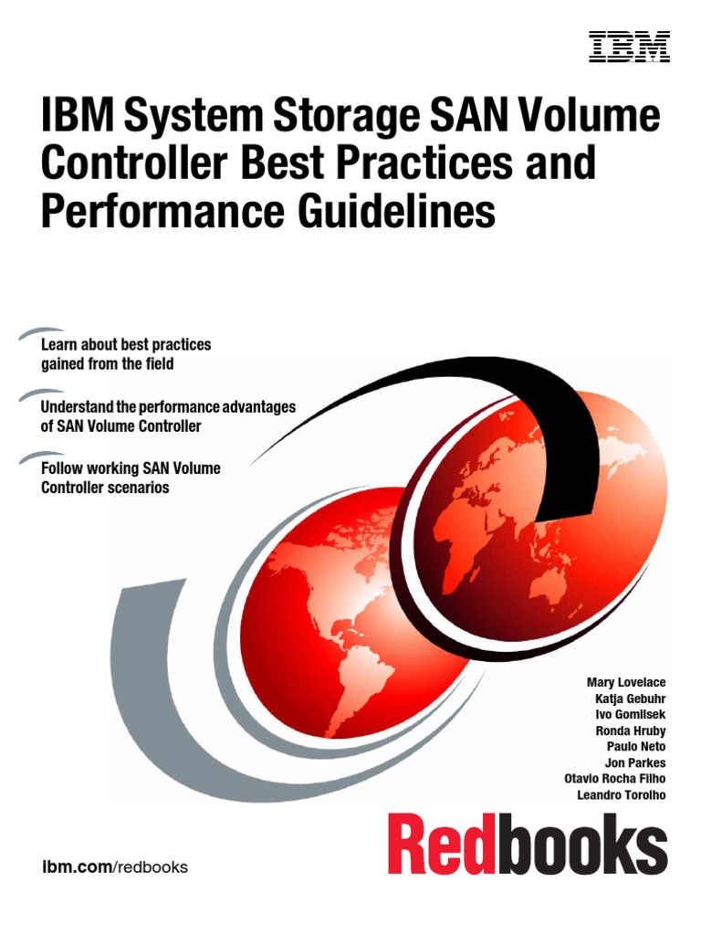 IBM® - Redbook - IBM SVC Best Practices | PDF | Digital Technology | Computing