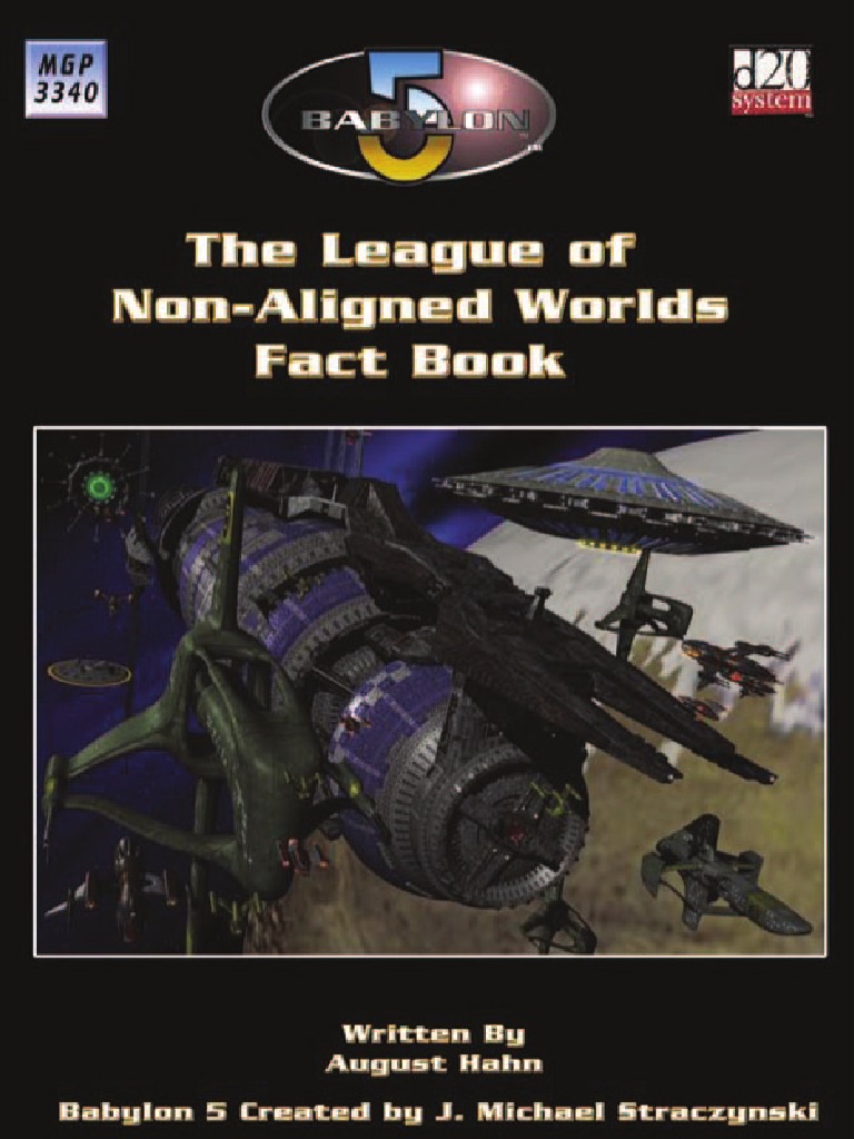 Babylon 5 RPG (1st Ed.) - The League of Non-Aligned Worlds | PDF