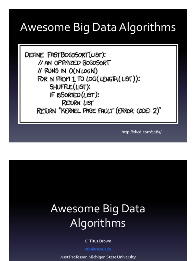 Awesome Big Data Algorithms Download Free Pdf Algorithms Applied Mathematics