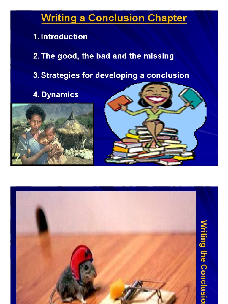 4be166cbb3852 Writing A Conclusion Chapter, Joseph Assan | PDF | Thesis ...