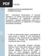 INCI - Nomenclatura Internacional de Ingredientes Cosméticos | PDF ...