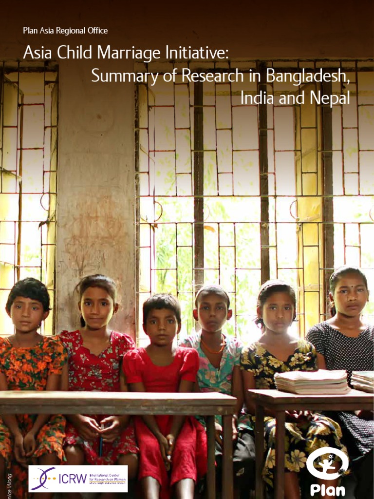 PLAN ASIA Child Marriage-3 Country Study | PDF | Child Marriage | Marriage