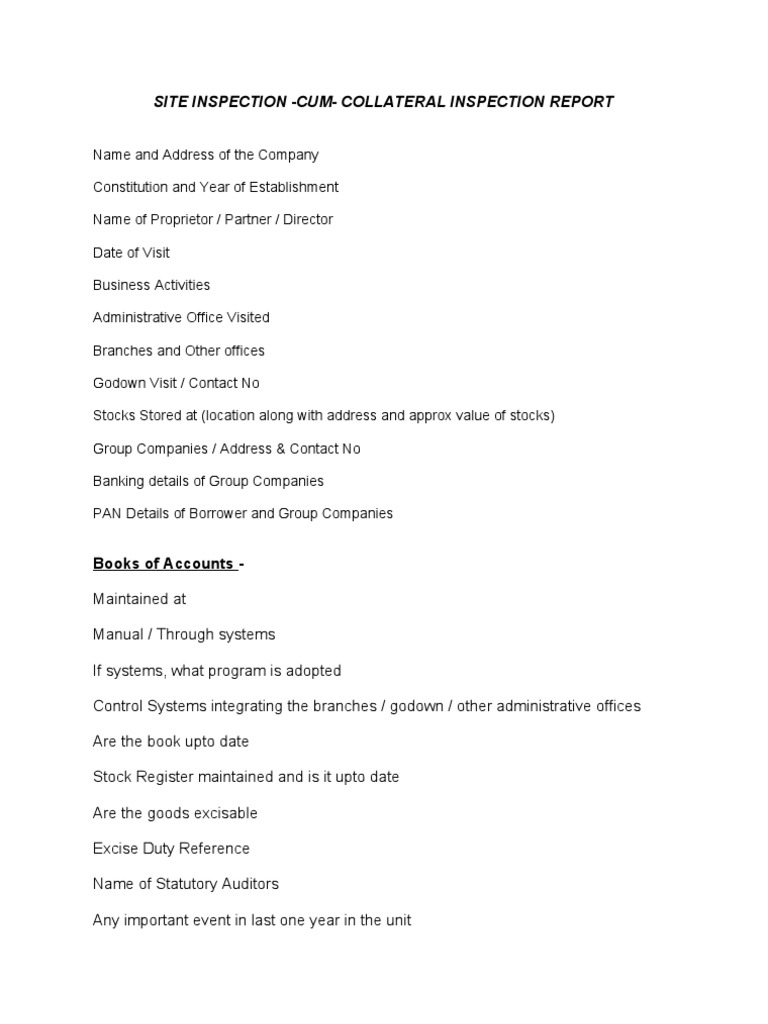 Stock Audit Report Format | Stocks | Debt | Free 30-day Trial | Scribd