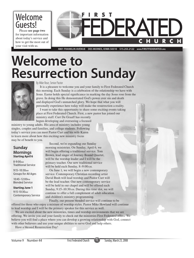 Welcome To Resurrection Sunday | PDF | Preschool | Jesus