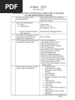 Form Xii Muster Roll | PDF