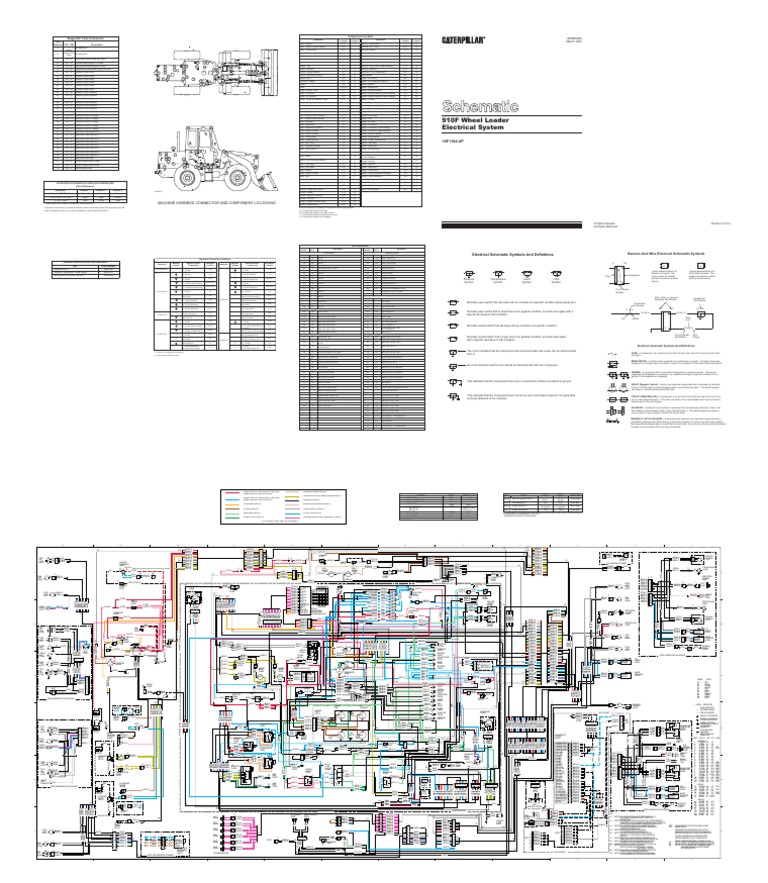 GM Cat 910f Electrical Schematic | PDF | Electrical Connector ...