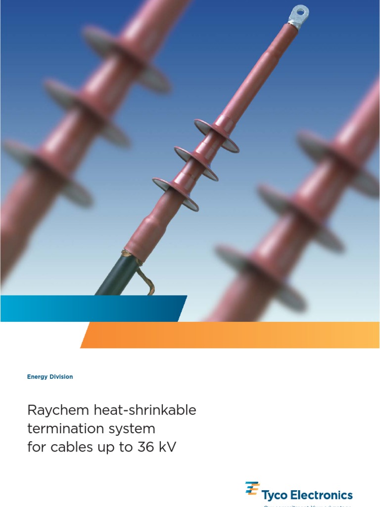 Tyco Raychem Termination Kit | PDF | Cable | Insulator (Electricity)