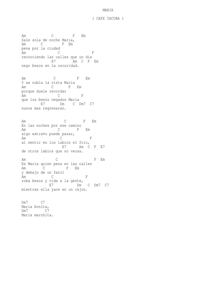 Maria | PDF