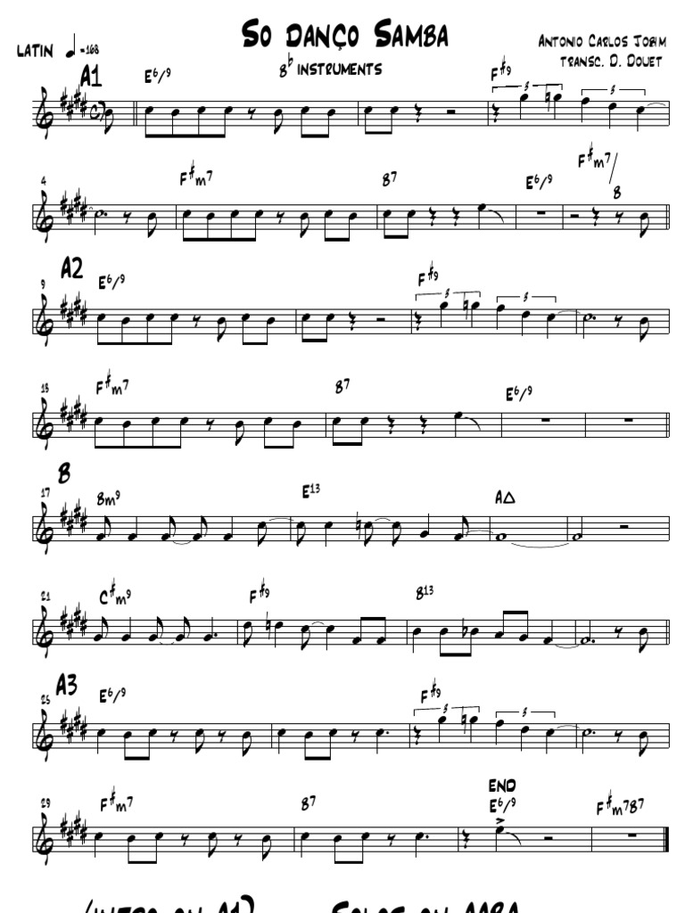 So Danço Samba-En D-BB Instruments | PDF
