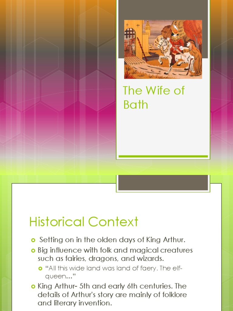 The Wife of Bath-Canterbury Tales | PDF | Fairies