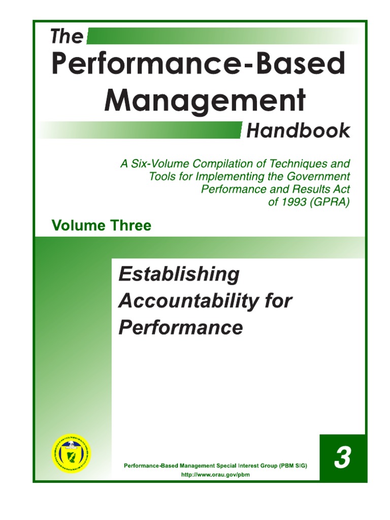 Accountability in Performance Management | PDF | Accountability ...