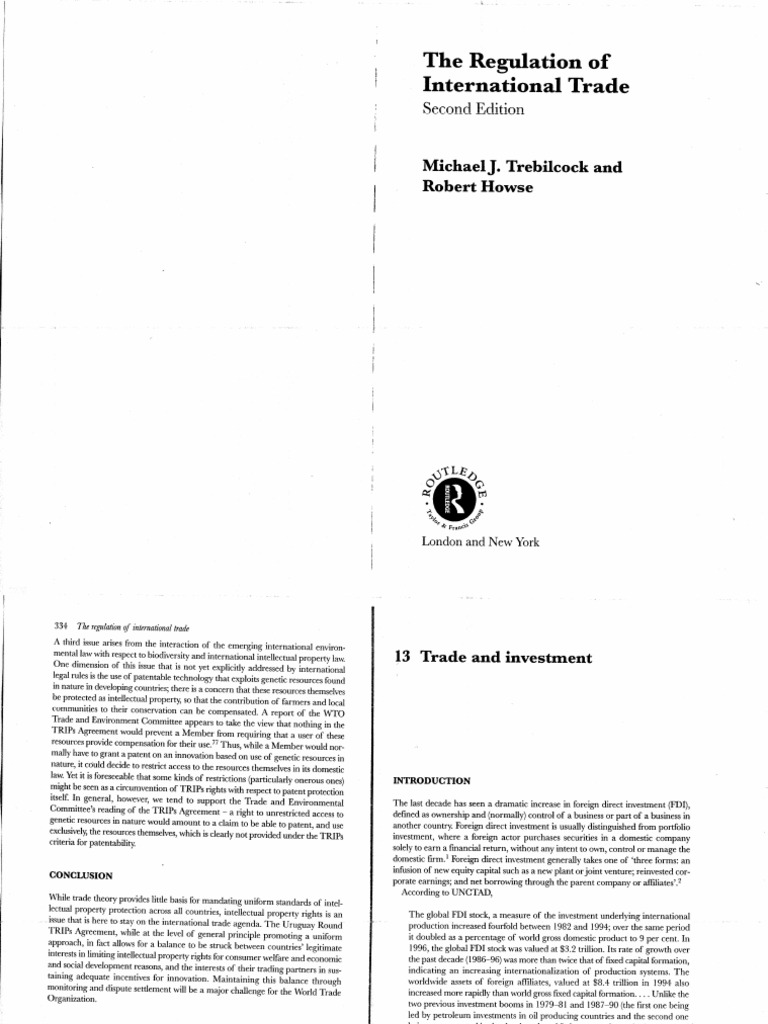 Measures To Regulate Trade in The Advent of Globalization | PDF