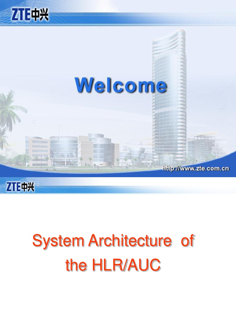 HLR/AUC System Architecture Overview | PDF | Computer Networking ...