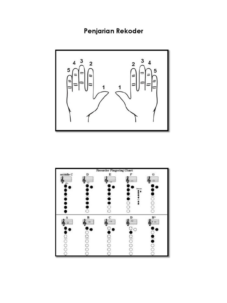 Penjarian Rekoder | PDF
