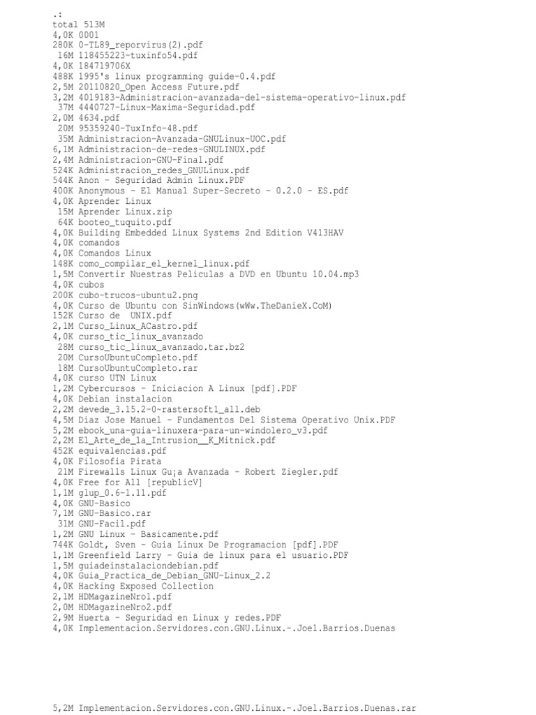 Linux Index | PDF | Linux | Software libre