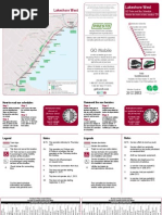 GO Train Schedule Overview | PDF | Public Transport