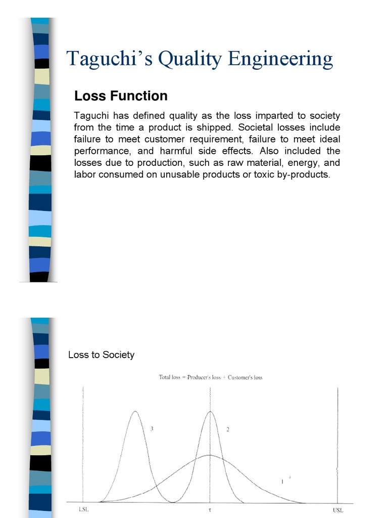Taguchi Quality Engineering | PDF