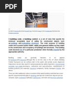 National Building Code Summary Notes | PDF | Building Code | By Law