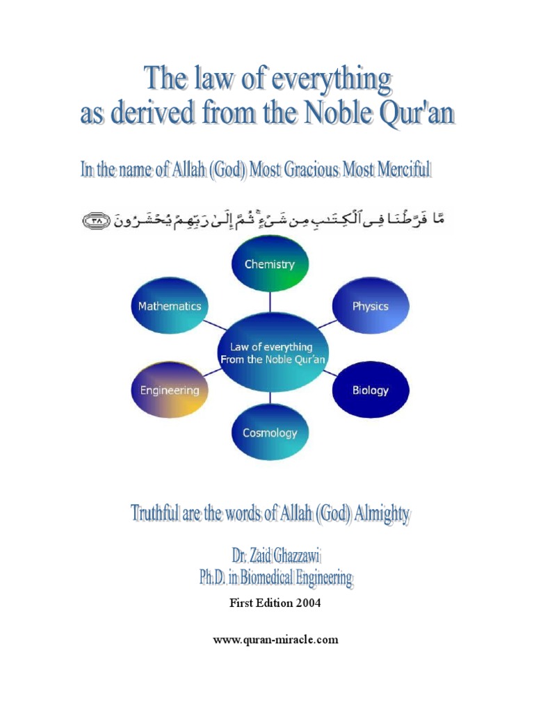 Understanding Creation From The Quran | PDF | Waves | Atoms