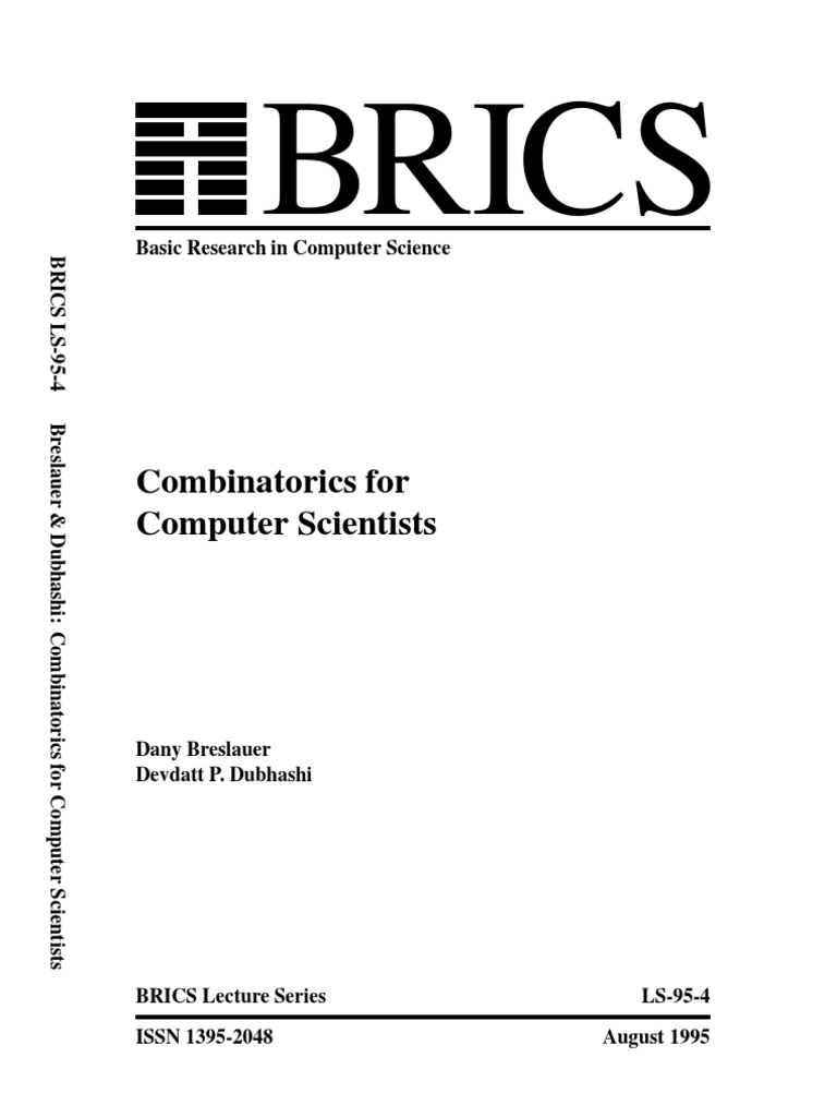 Combinatorics For Computer Scientists Pdf Linear Subspace Matrix 0813