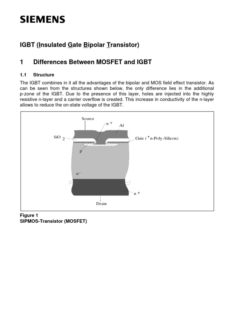 Siemens IGBT Caract | PDF