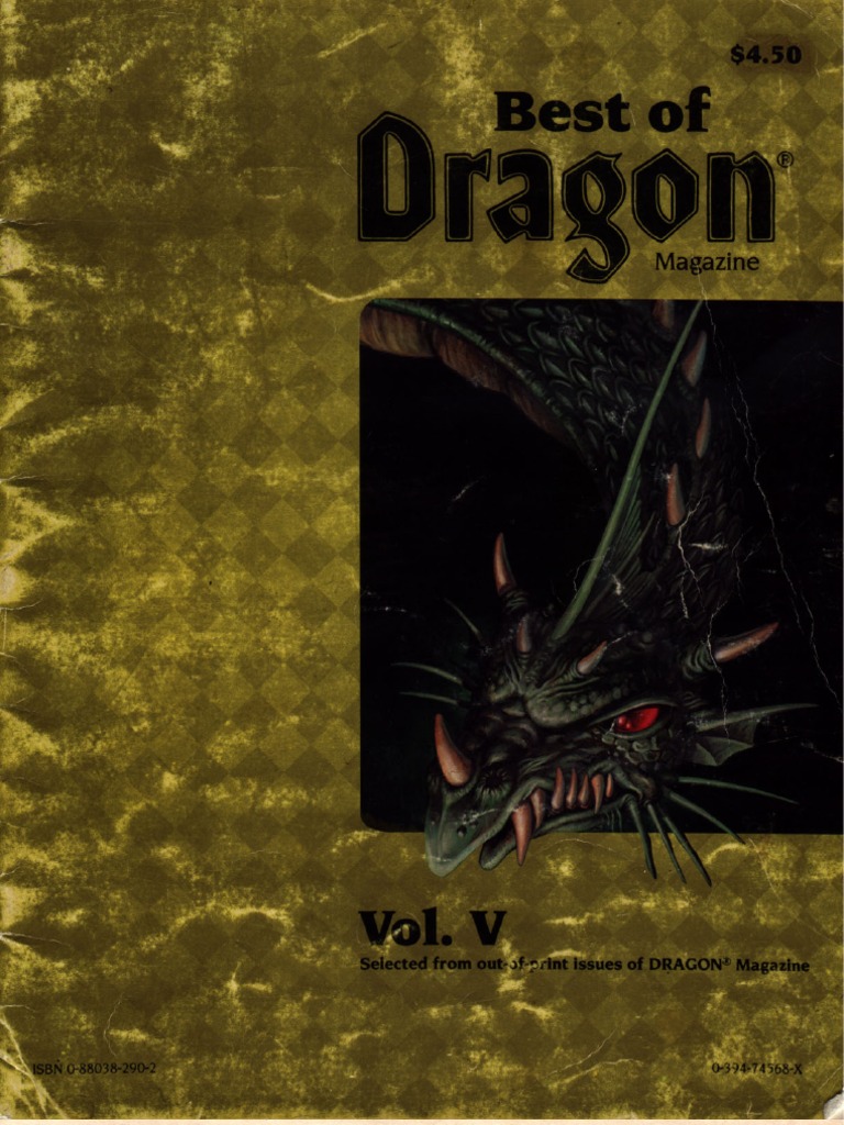 Best of Dragon Magazine - Vol V